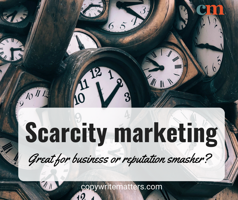 3 little known perils of using scarcity marketing